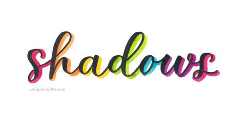 Tips How To Add Shadows To Hand Lettering For Bullet Journals