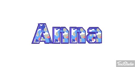 Anna Name Animated  Logo Designs