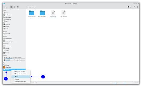 Using File Tagging Feature In KDE S Dolphin File Manager
