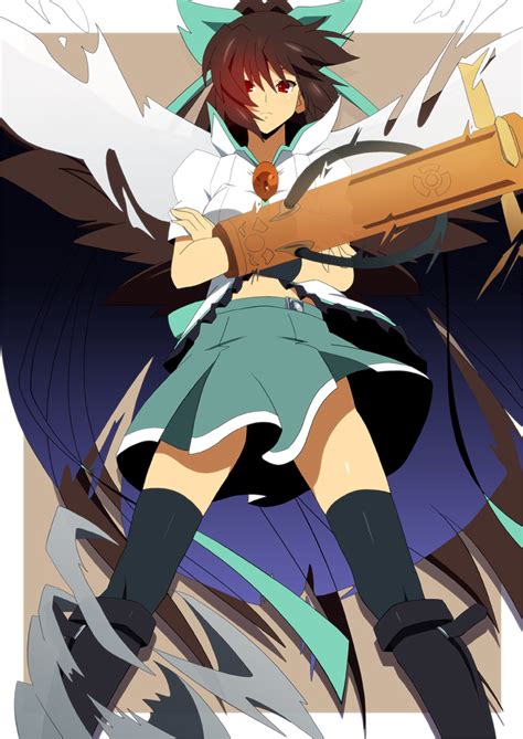 Reiuji Utsuho Touhou Drawn By Shin Ya Nanp Danbooru