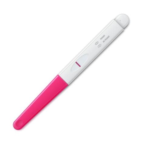 Negative Pregnancy Test Result Royalty Free Vector Vectorstock