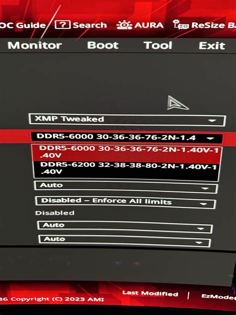 ram xmp timings different r gamingpc