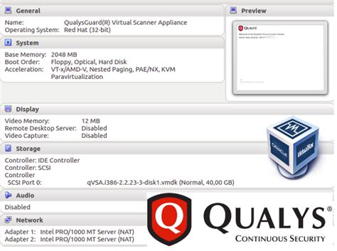 Using Qualys Virtual Scanner Appliance Alexander V Leonov