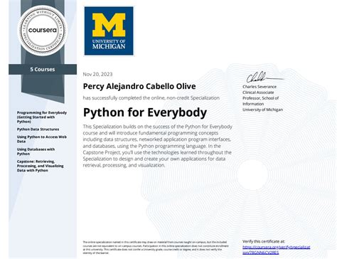 Python Coursera Codingjourney Percy C