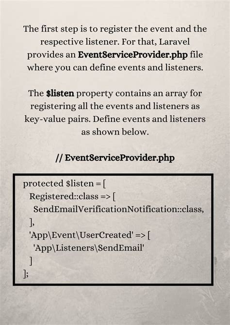 Laravel 8 Events And Listeners With Example Pdf