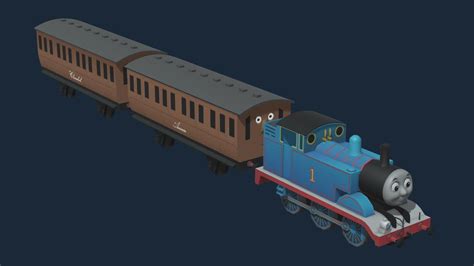 3d Model Of Thomas R Thomasthetankengine