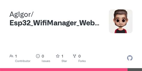 github agigor esp32 wifimanager webserver