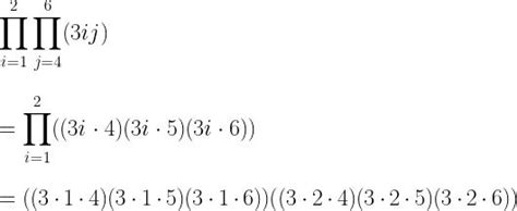 Pi Notation Product Notation Mathmaine Notations Math