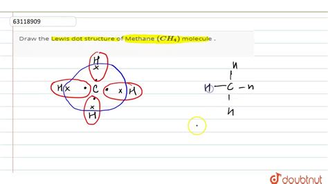 Electron Dot Structure For Methane