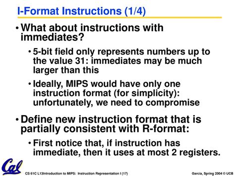 ~cs61c Cs61c Machine Structures Lecture 13