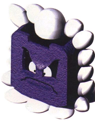 Super Mario 64 Thwomp Kitrety