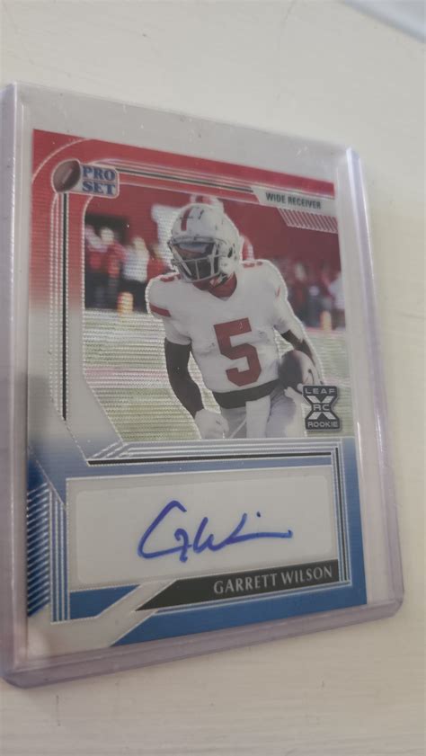 Grade Or Not Garrett Wilson Autograph Rc 17 Can Anyone Estimate The