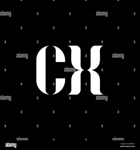 cx c x letter logo design initial letter cx uppercase monogram logo