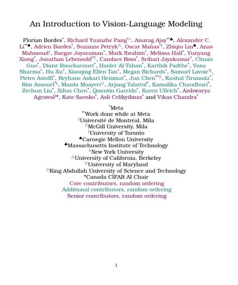 introduction to vision language modeling challenges and applications