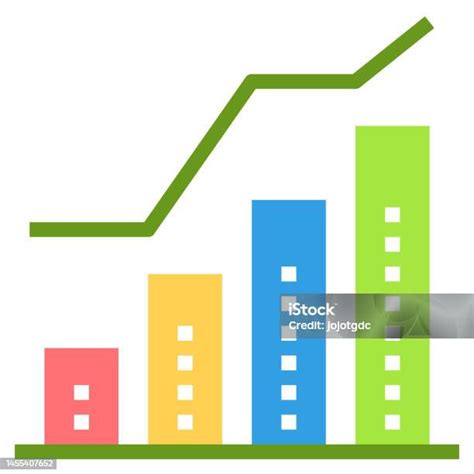 비즈니스 진행 아이콘 평면 컬러 벡터 일러스트 레이 션입니다 비즈니스 심볼 0명에 대한 스톡 벡터 아트 및 기타 이미지 0명 그래프 로고 Istock