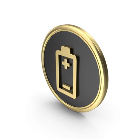 Gold Black Battery Terminal Symbol PNG Images PSDs For Download
