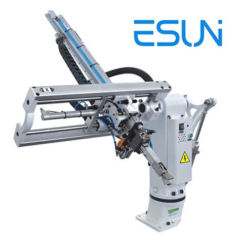 Swing Arm Robot Pneumatic Sprue Picker Manipulator For 100ton Injection
