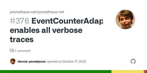 Eventcounteradapter Enables All Verbose Traces · Issue 376