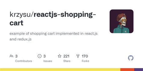 github krzysu reactjs shopping cart example of shopping cart