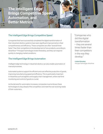 How To Empower Industrial Robotics With Intelligent Edge Technology How To Empower Industrial