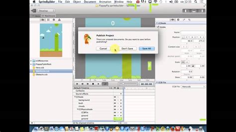 Cocos2dsprite Builder Para Ios Youtube