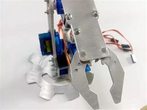 Brazo Robotico Aluminio Con Servos Y Armado Arduino Sg En Venta En Iztapalapa Distrito Federal