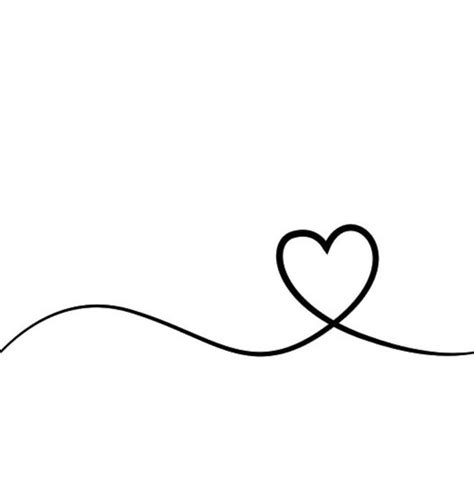 Black And White Heart Drawing On Wave Art Inspiration