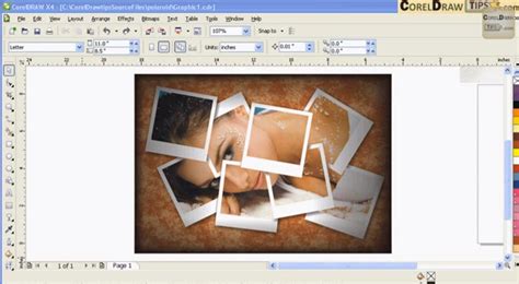 Creating A Polaroid Collage In Coreldraw Alex Galvezs Blog Blogs Coreldraw Community