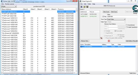 cheat engine view topic pointer scann 3395 results