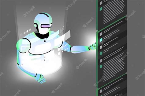 Premium Vector Artificial Intelligence Open Chat Ai Conversation With Robot And Machine