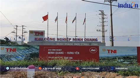 Khu công nghiệp Minh Quang – Tỉnh Hưng Yên - INDUON