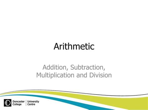 Arithmetic Pptx