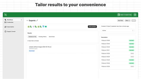 Export Flow Automation Mipler Create Data Automation Flows Export