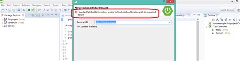 Spring Boot Suncertpathbuilderexception Unable To Find Valid