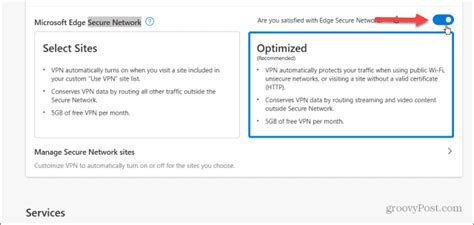 How To Enable And Use The Microsoft Edge Vpn