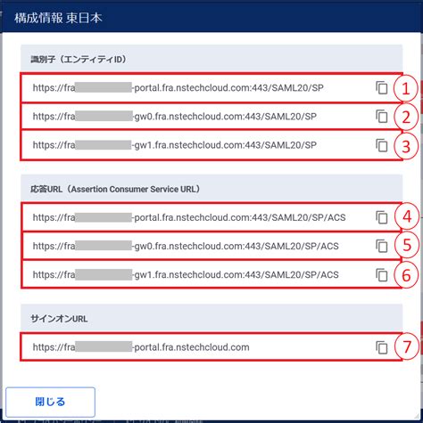 5 3 Saml認証連携の設定をする Flexible Remote Access チュートリアル Smart Data Platform Knowledge Center