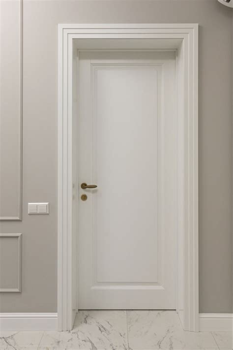 Серая дверь в стиле Ар деко