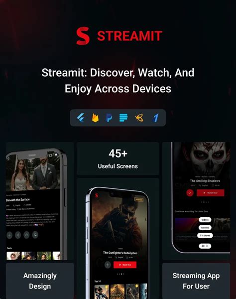 Streamit Ott Streaming Flutter App Add On Graphicfort