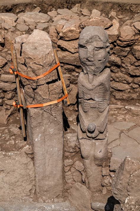 Archaeologists Unearth 11 000 Year Old Statue Clutching Its Own Penis