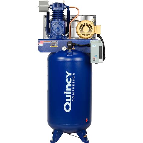 Quincy Qtv 75 Splash Lubricated Reciprocating Air Compressor — 75 Hp