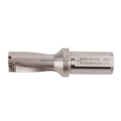 Cnc U Drill Indexable Insert U Drill 2d 3d 4d 5d U Drill With Spmg Insert U Drill And