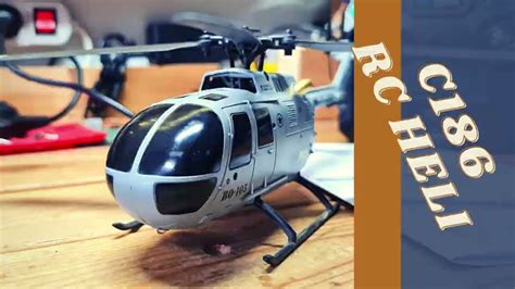C186 RC helicopter - YouTube
