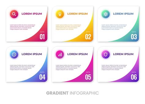 Premium Vector Simple Gradient Infographic