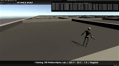 💻 Unity 2024 Ml Agents Live Ai Robotic Walker Training Cuda