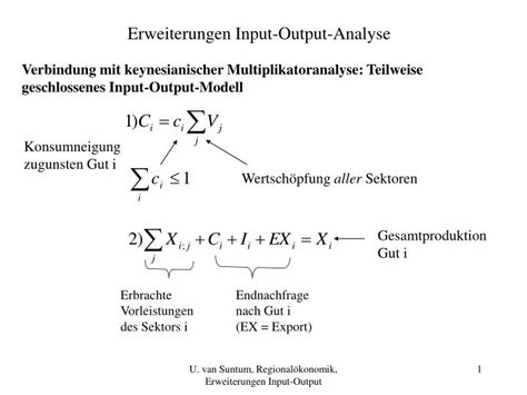 Ppt Erweiterungen Input Output Analyse Powerpoint Presentation Free Download Id3395993