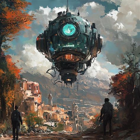 Ai Generated Device Starts Predicting The Future Premium Ai Generated Image