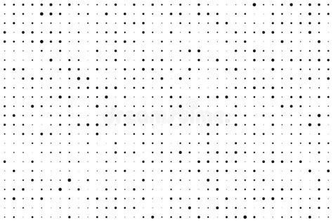 Seamless Dot Pattern Abstract Dotted Background In Pop Art And Polka Style Stock Vector