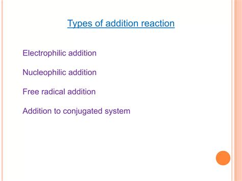 Addition Reaction Pptx