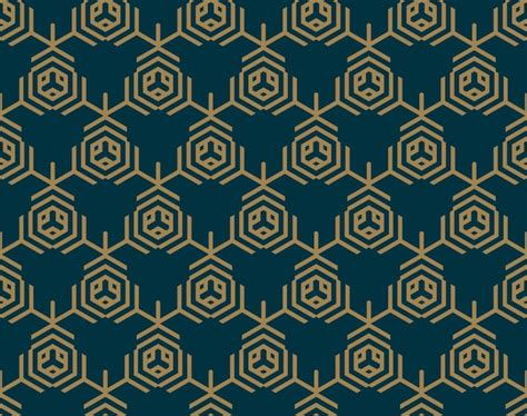 Premium Vector Abstract Geometric Pattern With Lines Rhombuses A Seamless Vector Background