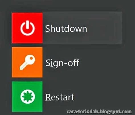 Cara Mengatasi Masalah Shutdown Dan Restart Pada Windows 8 Cara Terindah